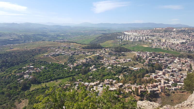 City of Constantine, Algeria Stock Photo - Image of clouds, landscape ...