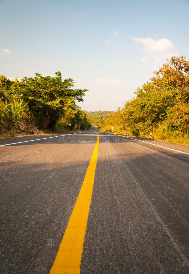 Landscape of Country Road stock photo. Image of horizon - 64886766