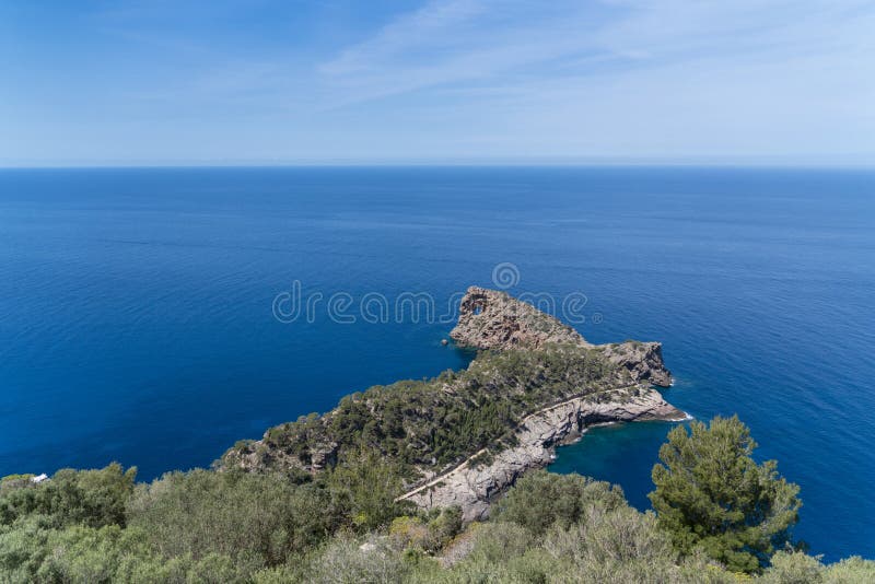 Cova De Sa Foradada in Mallorca Stock Image - Image of majorca ...