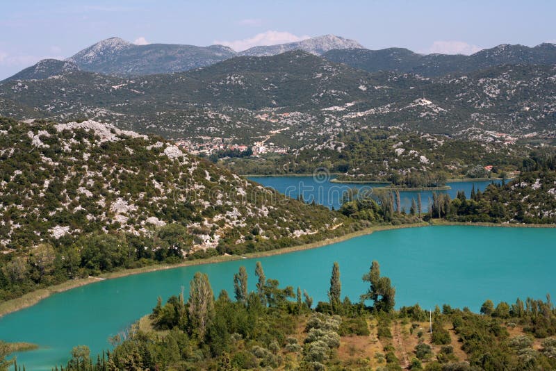 Landscape in Croatia Mountains Stock Photo - Image of relaxation ...