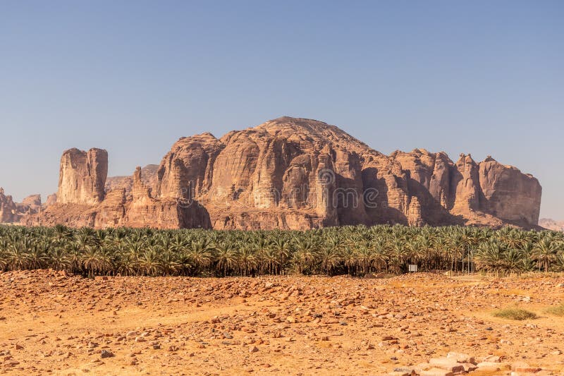 Landscape of Dadan Site in Al Ula, Saudi Arab Stock Photo - Image of ...