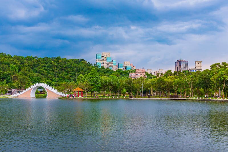 Landscape of Dahu park stock image. Image of scenic - 110977731