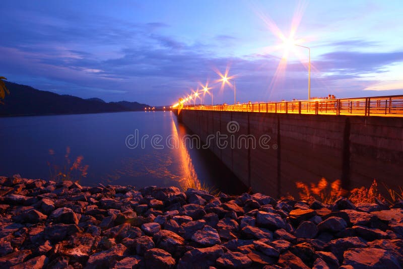 Landscape of the dam, stock image. Image of panorama - 27328241