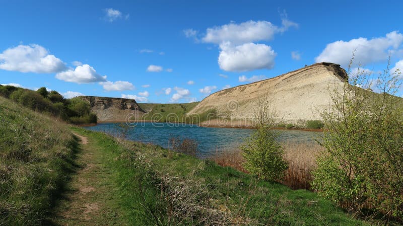 Landscape in Denmark stock photo. Image of vacation - 187852520