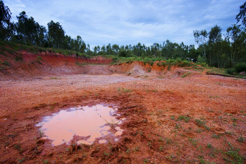 Landscape Desolate Wilderness in Natural Stock Image - Image of scenic ...