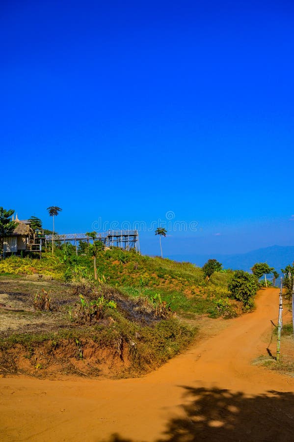 Landscape of Doi Sa Ngo Viewpoint Stock Image - Image of point, famous ...