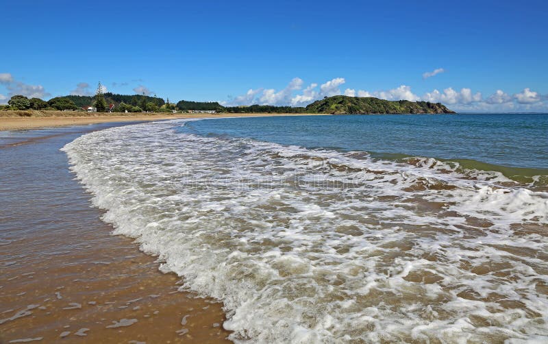 Taipa Beach, Northland, New Zealand Stock Photo - Image of outdoor ...