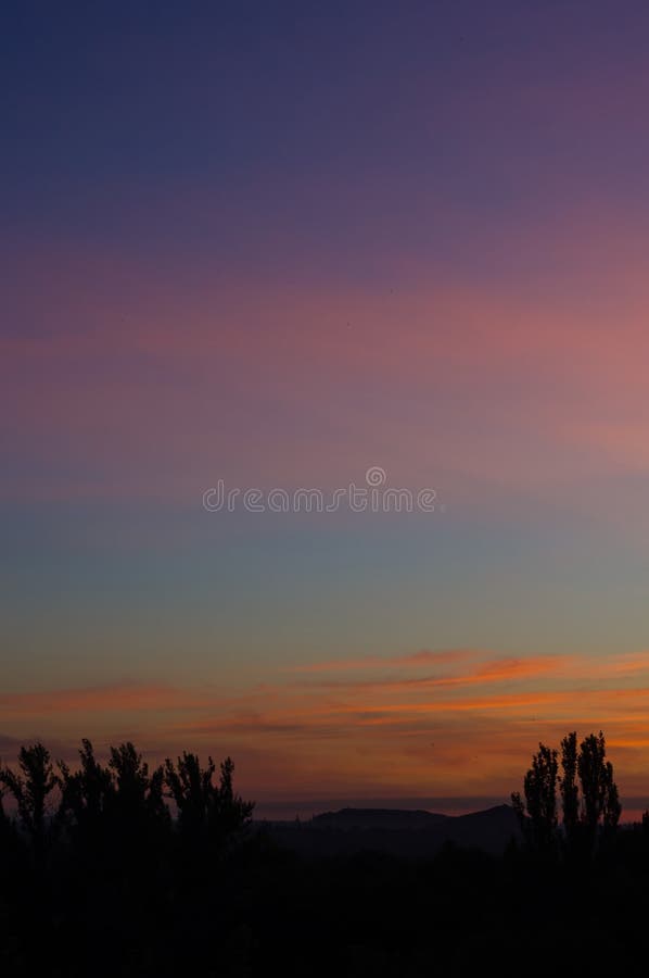 Landscape with Dramatic Light Stock Image - Image of nature, outdoor ...