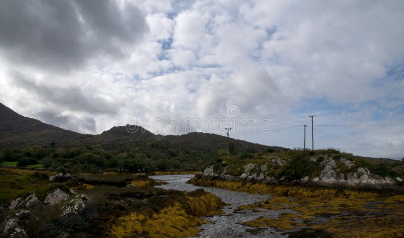 Landscape Dursey Head Island Stock Image - Image of landscape, water ...