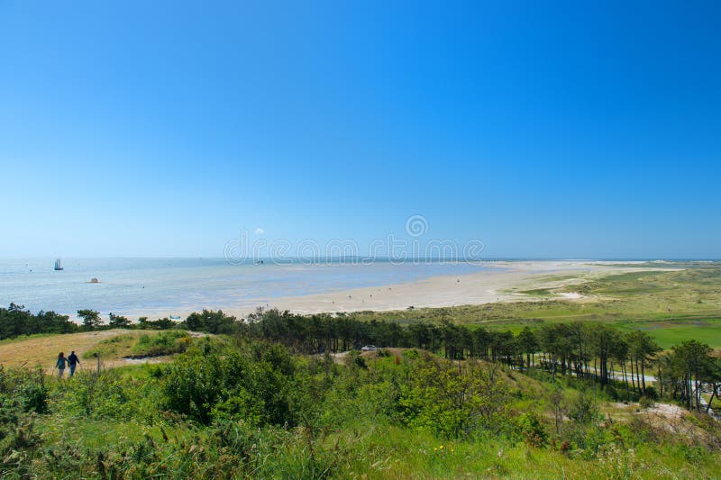 Landscape Dutch coast stock photo. Image of nature, horizon - 178371348