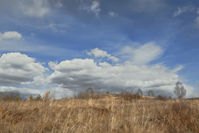 Landscape Early Spring in the Mountains Stock Image - Image of fresh ...