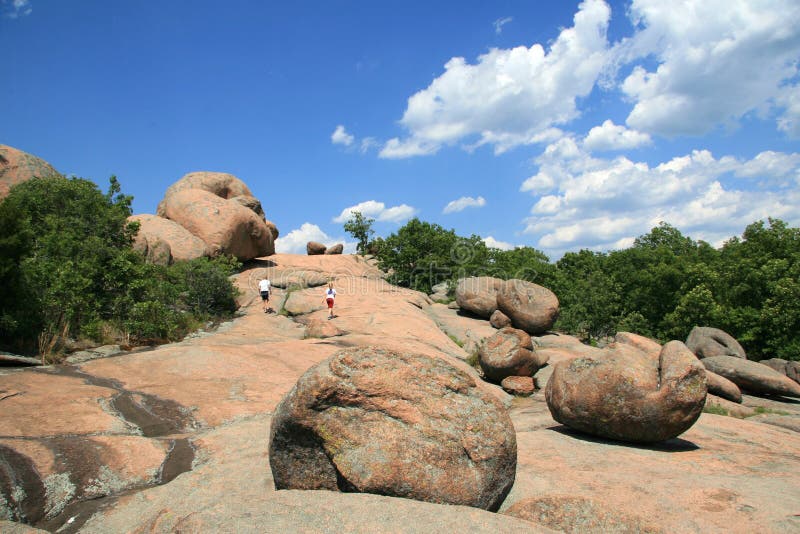 Landscape at Elephant Rocks State Park, Stock Photo - Image of rocks ...