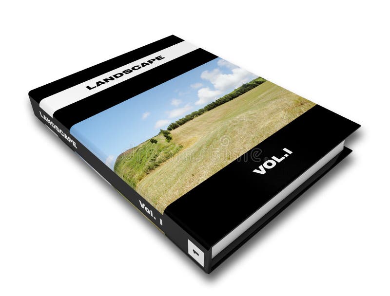 Landscape encyclopedia stock illustration. Illustration of studying ...