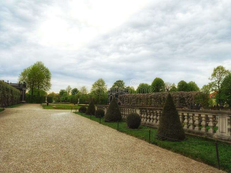 The landscape stock image. Image of plant, trees, gardening - 104864449