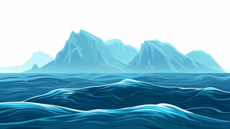 A Landscape Featuring Rolling Hills that Mimic Ocean Waves Stock ...