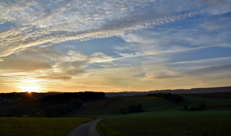 Beautiful Summers Day stock image. Image of rural, background - 97106133