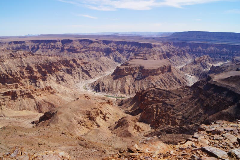 Landscape of Fish River Canyon, Ai-Ais Richtersveld Transfrontier Park ...