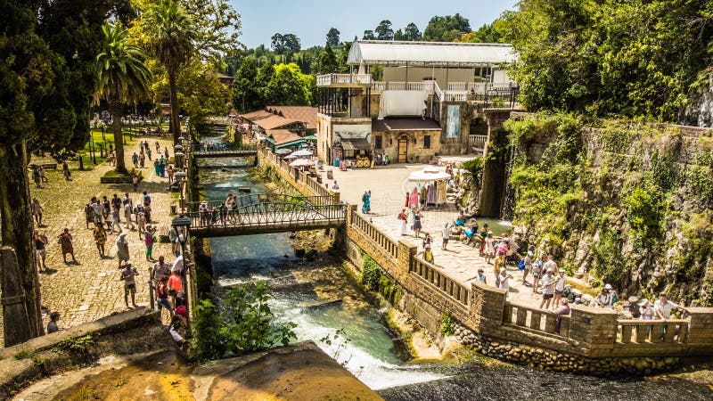 Landscape in the Gagra editorial stock image. Image of money - 78474634