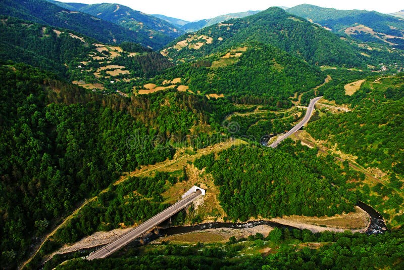 Landscape of Georgia stock photo. Image of sunrise, forest - 36846906