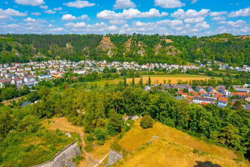 Landscape of German Town Eichstatt Stock Image - Image of bavaria ...