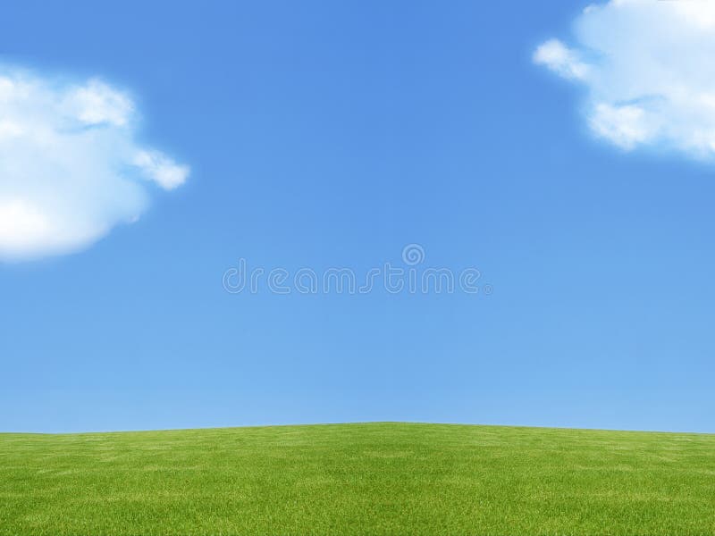 Landscape of Green land stock image. Image of cloudiness - 22363379
