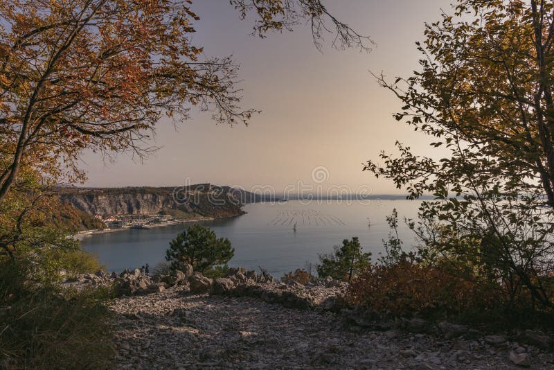 View on Trieste stock photo. Image of rilke, amazing - 108154376