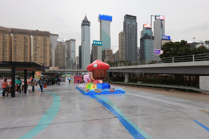 The Landscape of the Harbourfront Space, Wan Chai Promenade 26 Dec 2021 ...