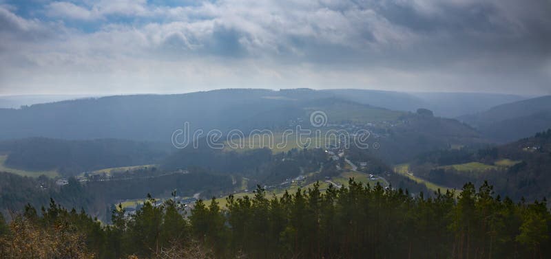 Landscape Hellenthal stock photo. Image of hellenthal - 44758464