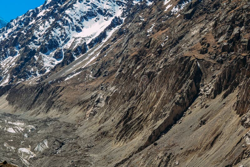Landscape from the High Mountains in the Daytime Stock Photo - Image of ...