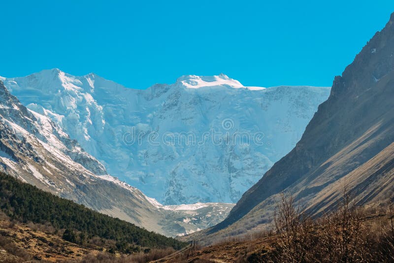 Landscape from the High Mountains in the Daytime Stock Photo - Image of ...