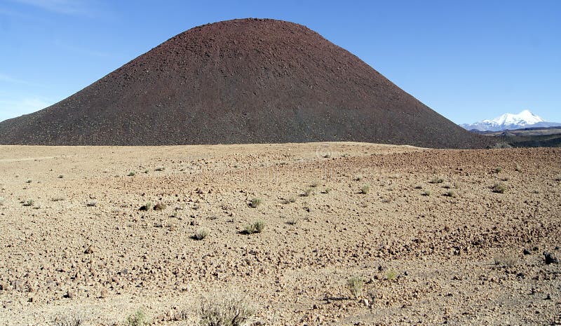 Landscape of the Highlands of the Andes, Chile Stock Photo - Image of ...