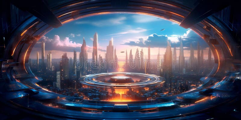 Landscape with Holographic Displays and Interactive Interfaces ...