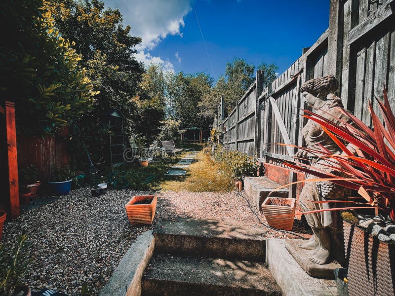 House Garden stock image. Image of garden, landscape - 220622115