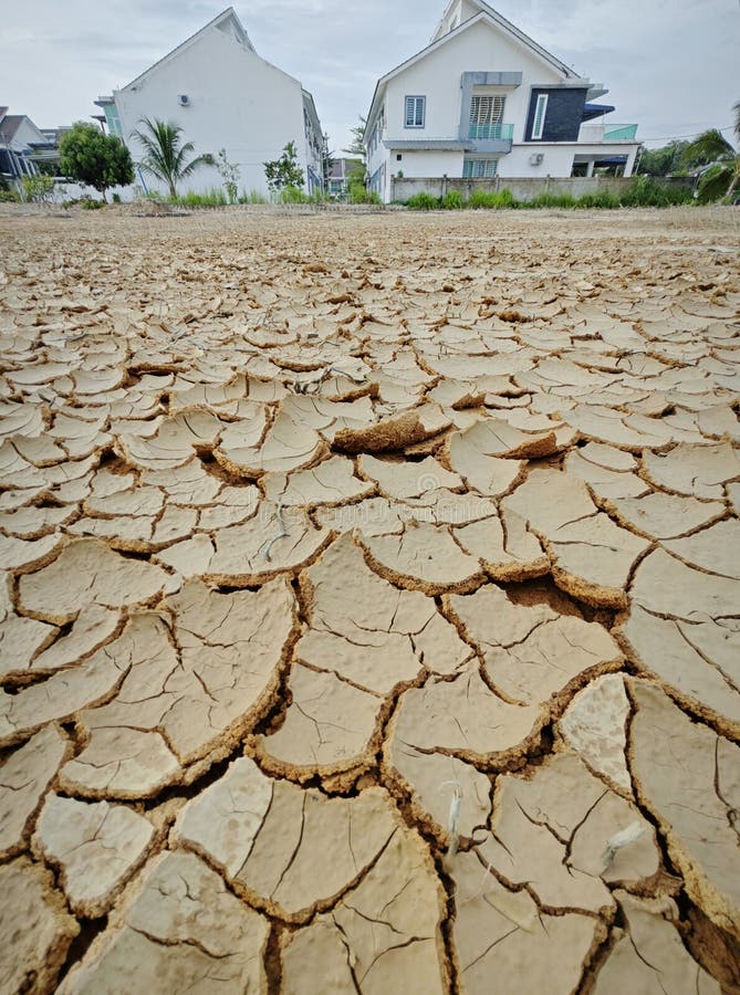 Common Natural Phenomenon on the Earth Surface Cracking. Stock Image ...