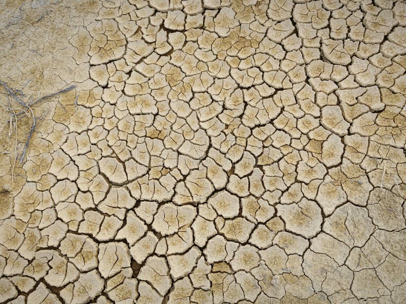 Common Natural Phenomenon on the Earth Surface Cracking. Stock Image ...