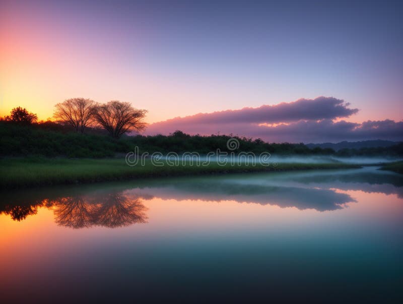 Summer Sunsets Get Low To the Ground To Capture the Reflection in the ...