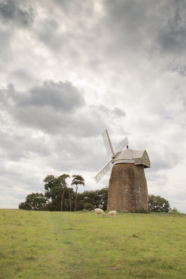 Landscape Image of Tysoe Windmill in Warwickshire England Stock Photo ...