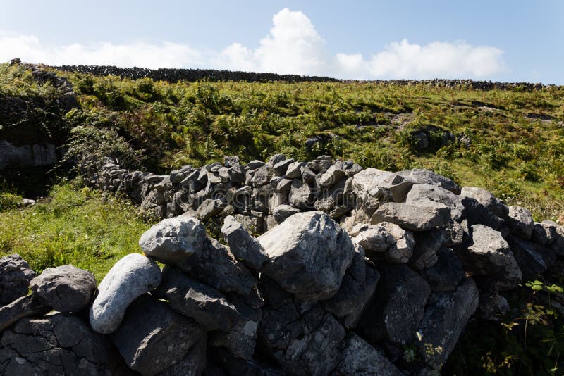 Landscape of Inishmore stock photo. Image of idyll, design - 94072944