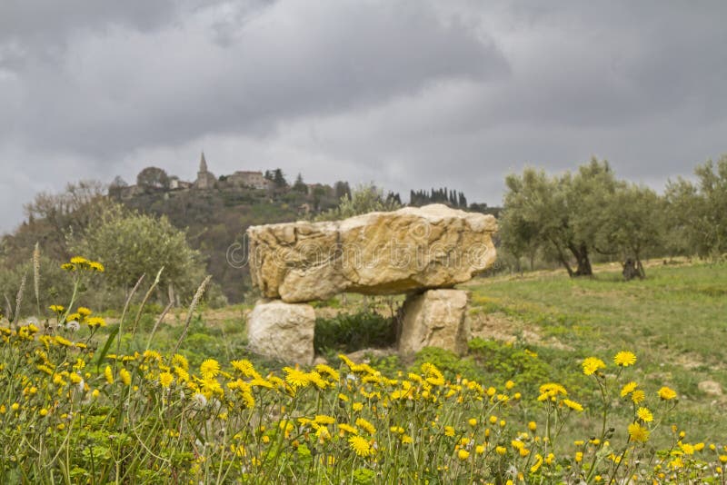Traditional Istrian Kazun Stone Hut, Istria Croatia Stock Photo - Image ...