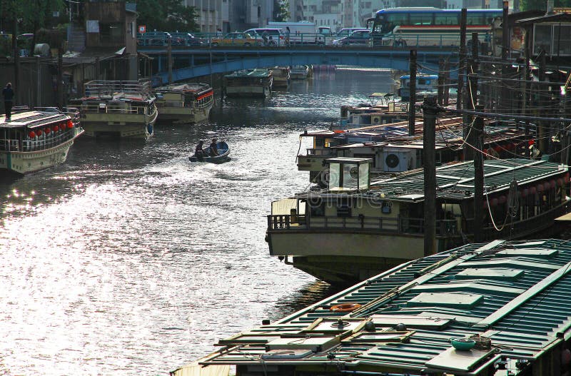 Landscape of Japan Kanda River Stock Image - Image of landscape, sight ...