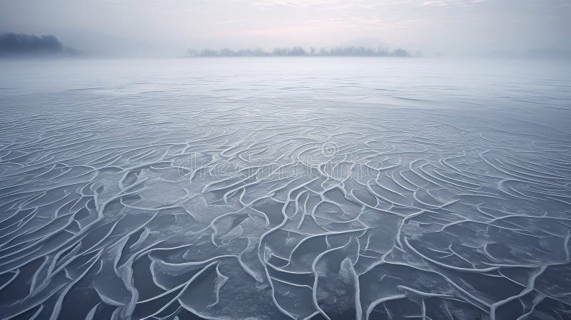 Landscape lake texture stock illustration. Illustration of glacial ...