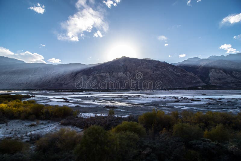 Landscape of Leh Ladakh stock photo. Image of alpine - 118292712