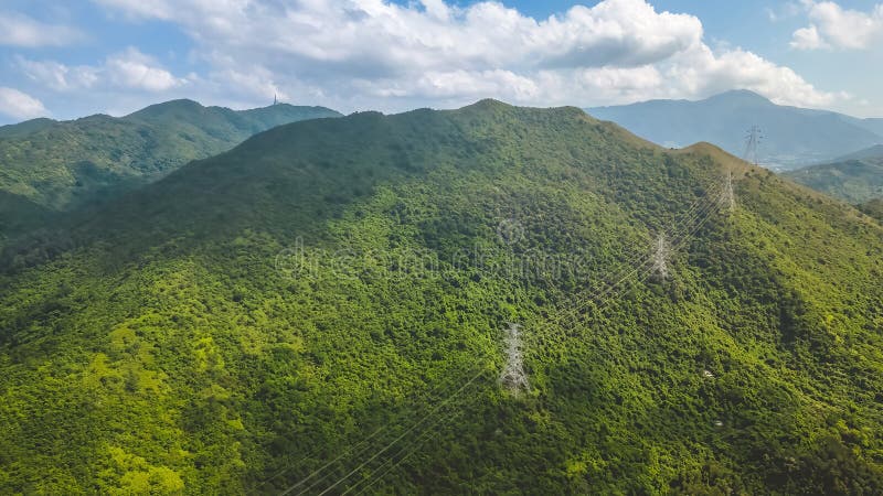 A Landscape of Leng Shan, Hong Kong Editorial Stock Photo - Image of ...