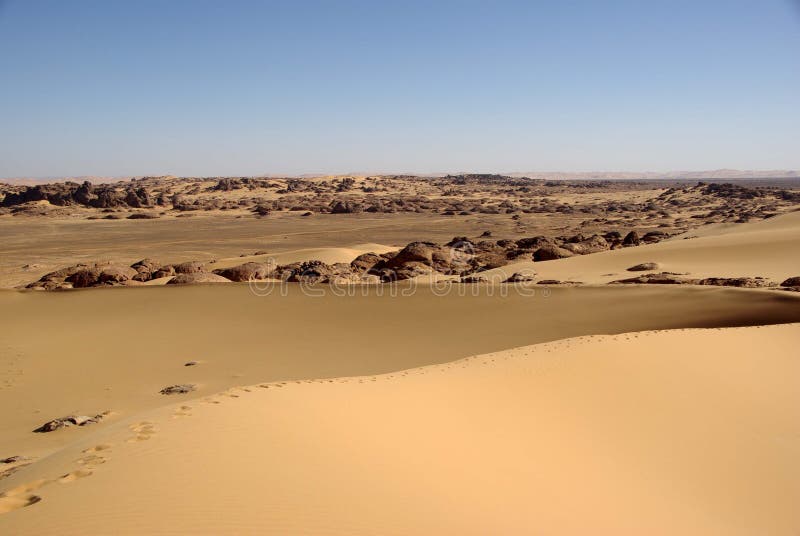 Landscape in Libya stock photo. Image of arid, libya - 14172562