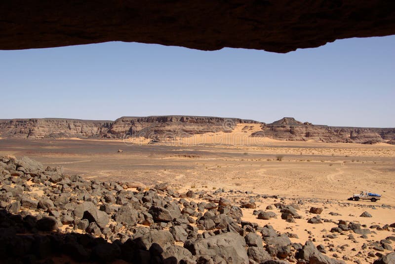 Landscape in Libya stock photo. Image of arid, libya - 14172562