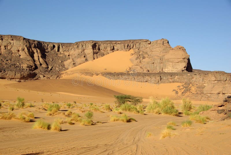 Landscape in Libya stock photo. Image of arming, colorful - 14796504