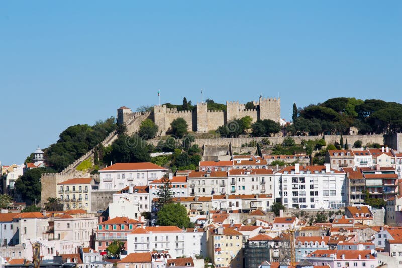 Landscape Lisbon stock image. Image of city, history - 25057615