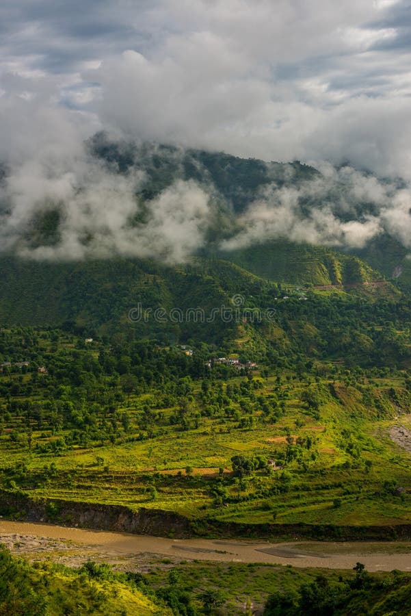 Landscape of Lohaghat stock image. Image of india, festival - 129581033
