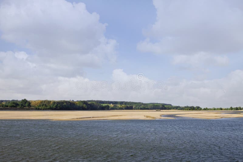 Landscape in the Loire Valley Stock Image - Image of holidays ...