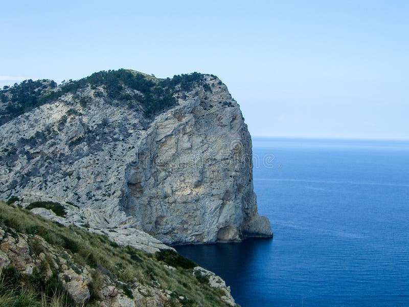 Landscape Mallorca stock photo. Image of coast, harbour - 57395430